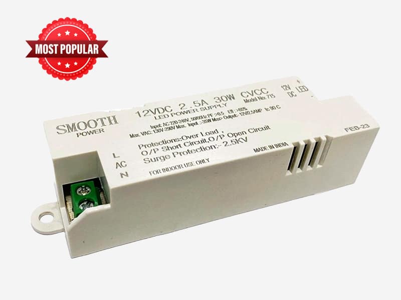 SP-715 12V /2.5Amp (LPF Isolated Strip Light) - SMOOTH POWER